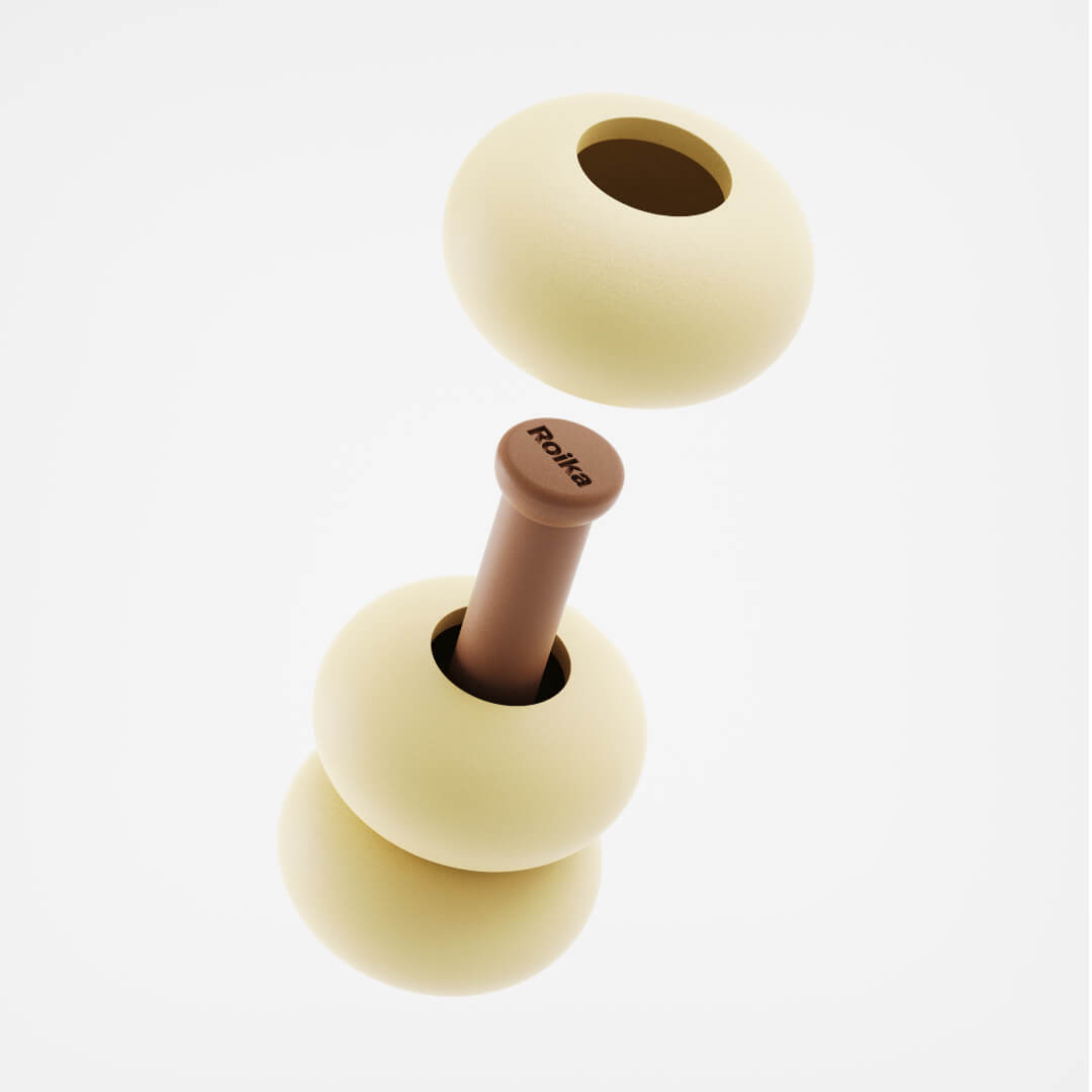 【Roika(ロイカ)】ダンゴ バターイエロー – hugmuk